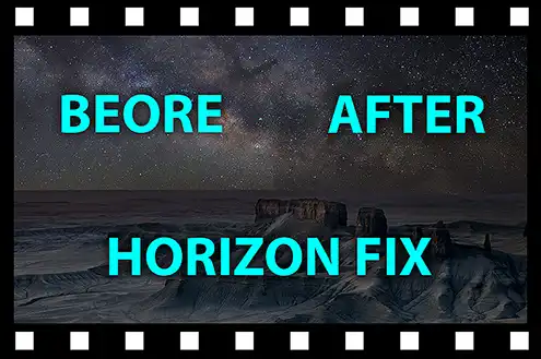 Milky Way Horizon Blend: Photoshop Nightscape Tutorial